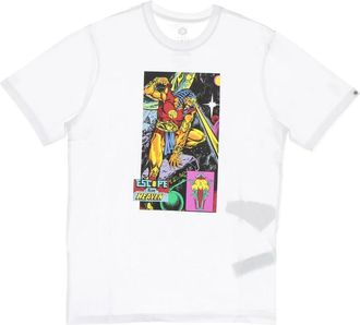 Element Escape Heaven Tee x Lamour Supreme - - Tops - Herren - Wei&szlig; - S