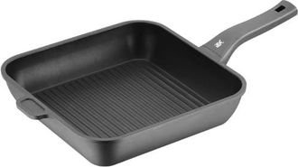 WMF Permadur Premium Grillpfanne 28 cm Induktion, Steakpfanne Induktion, Aluminium beschichtet, Grilpfanne Induktion, Steakpfanne ideal zum knusprigen Bra