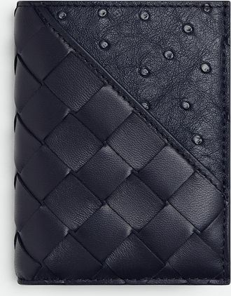 Bottega Veneta Intrecciato Diagonal Flap Kartenetui - Bottega Veneta