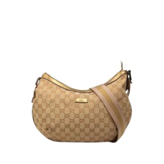 Gucci Sac bandouli&egrave;re Pre-owned - Femme - Pre-owned - Beige - Taille: ONE Size