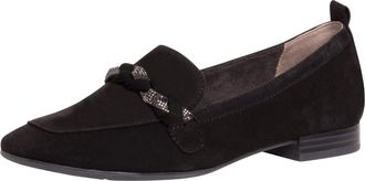 Tamaris Comfort Damen 8-84200-20 Leder Comfort Fit Wechselfu&szlig;bett Damenschuh mit Kette Alltagsschuhe Business Slipper