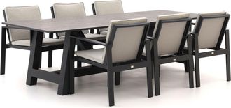 Bellagio la vita attrattiva Bellagio Vezzano/Bresimo 260 cm Gartenmöbel-Set 7-teilig