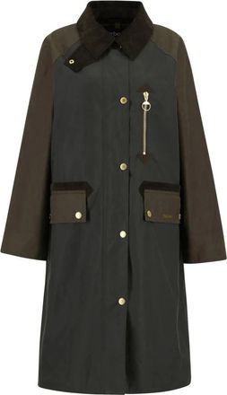 Barbour Vette Wax Jacket - - Coats - Damen - Gr&uuml;n - XS