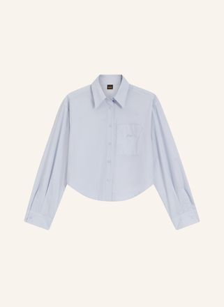 HUGO BOSS Blouse C_Boskota-1 Oversize Fit blau