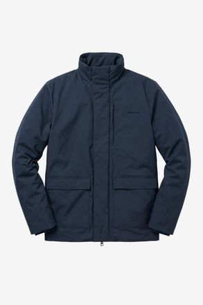 Knowledge Cotton Apparel Herren vegan Softshell Jacke Total Eclipse In Blau