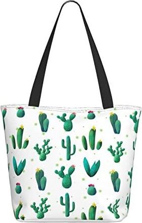 AOOEDM Sac &agrave; provisions Plant-Cactus pour femme 33 x 27,9 x 17,8 cm. Le cadeau parfait pour la Saint-Valentin. Cest de la Saint-Valentin pour maman, fille, &eacute;