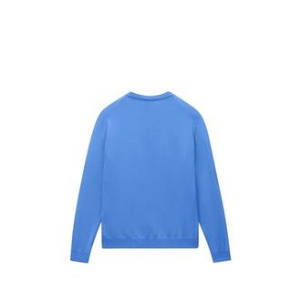 Napapijri Pull droit Decatur 2.0 &agrave; logo brod&eacute; en coton