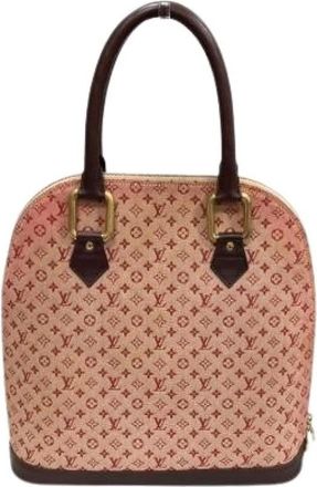 Louis Vuitton Sac &agrave; main Pre-owned Alma O Monogram Mini - Femme - Pre-owned - Rouge - Taille: ONE Size