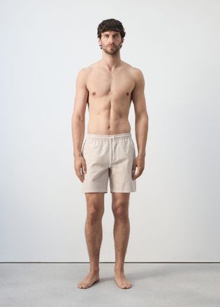 Mango Maillot de bain effet seersucker sable - Homme - XL - MANGO MAN