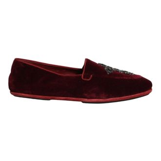 Dolce & Gabbana Loafers Halbschuhe - - Shoes - Herren - Rot - 42 EU