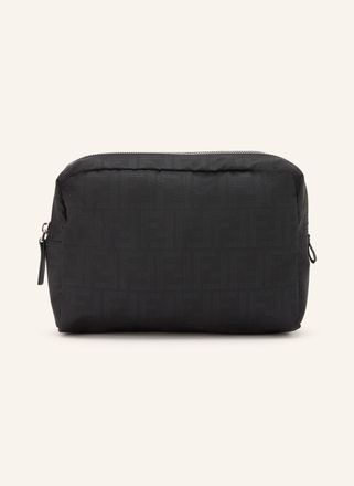 Fendi Kulturtasche Medium Ff Light schwarz