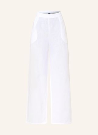 Vilebrequin Leinenhose Lin weiss