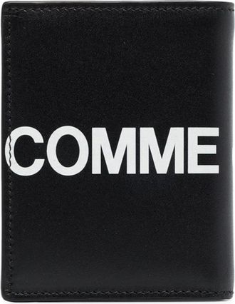 Comme Des Gar&ccedil;ons Homme, Accessoires, Noir, Taille: ONE Size Logo Bi-Fold Wallet