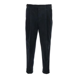 Pantaloni Torino Schwarze Karottenhose - - Trousers - Herren - Schwarzk - XL