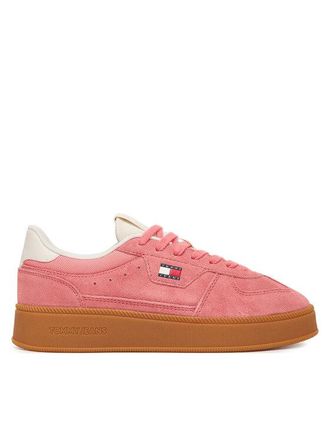 Tommy Jeans Sneakers The Greenwich Edge Max Suede EN0EN02989 Rosa