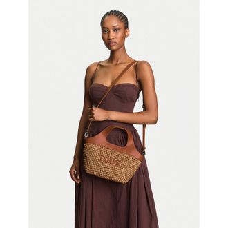 Tous Handtasche TOUS Lirio Rafia 2002205343 Braun