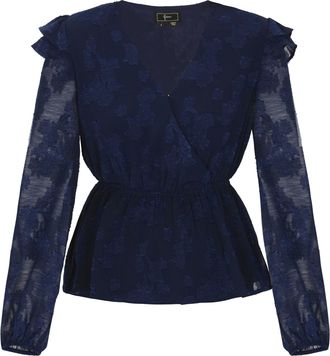 Faina Bluse Frauen Marine