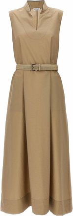Brunello Cucinelli Abendkleid - Beige