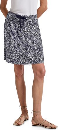 Street One Damen Gemusterter Jogg Skirt