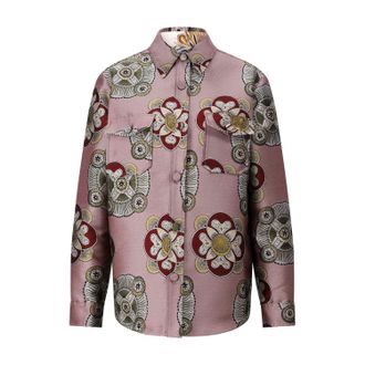 La DoubleJ Overshirt mit Muster