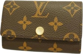 Louis Vuitton unisex, Pre-owned, Brun, Taille: ONE Size Porte-cl&eacute;s en tissu Pre-owned