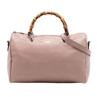 Gucci Pre-owned Vintage Bamboo Satchel - - Pre-owned - Damen - Braun - ONE SIZE