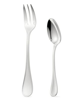 Christofle lot de quatre couverts Albi Tea Time Duo - Argent