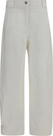 Max Mara Adorni Pantaloncini - Femme - Pantalons - Blanc - Taille: 36 FR