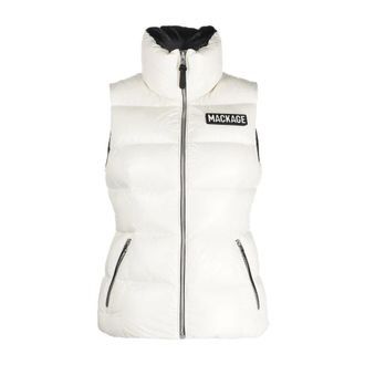 Mackage Femme, Vestes, Blanc, Taille: 40 FR Stylish Accessories