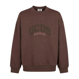 GCDS Gcds - SweaT-shirts - Homme - Sweatshirts et sweats &agrave; capuche - Brun - Taille: L