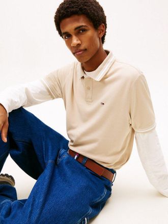 Tommy Jeans Poloshirt TJM REG TIPPED POLO EXT Mit Rundhalsausschnitt
