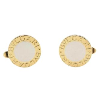 Bulgari Pre-owned Manschettenkn&ouml;pfe - - Pre-owned - Herren - Gelb - ONE SIZE