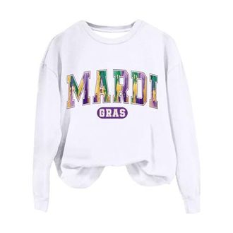 Generic T-shirt &agrave; manches longues pour femmes T-shirts amples pour femmes Hauts basiques &agrave; manches longues Col rond Manches longues Hauts St Tag Chemises pour