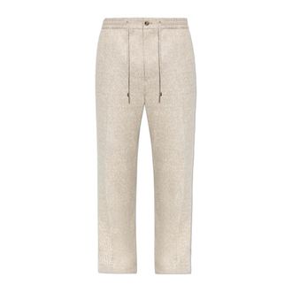 Etro Homme, Pantalons, Beige, Taille: S Pantalon &agrave; motif &agrave; carreaux