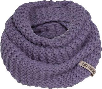 Knit Factory Alex Foulard Infini Tube - &Eacute;charpe tube pour femme et homme - &Eacute;charpe tube pour lhiver - Tour de cou - &Eacute;charpe circulaire - Col &eacute;charpe - Violet - Tai