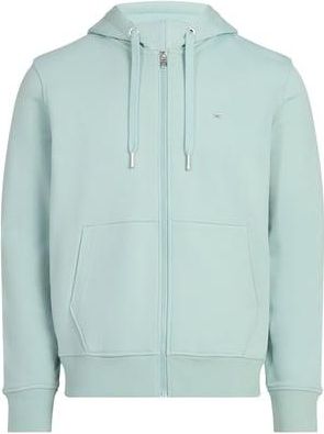 Eden Park Sweatshirt zipp&eacute; &agrave; capuche en molleton coton