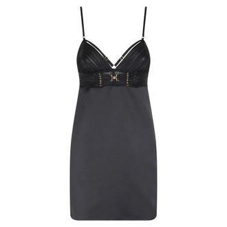 Elisabetta Franchi Duchesse Mini Kleid - - Dresses - Damen - Schwarzk - M