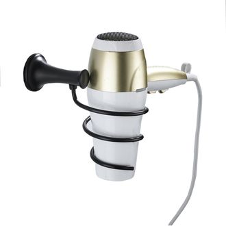 Generic Haartrocknerhalter Badezimmer-Haartrockner-Halter, einfaches Aufbewahrungsregal, Wandbehang, Badezimmer-Hardware Platzsparend