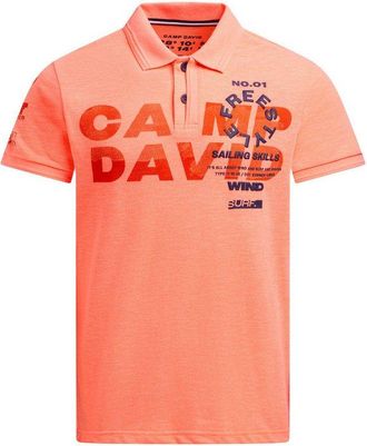 Camp David Poloshirt aus Baumwolle