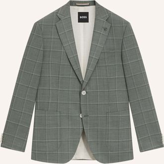 HUGO BOSS Blazer H-Janson-Fl-253 Regular Fit gruen