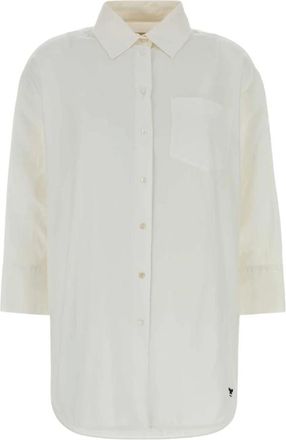 Max Mara Femme, Blouses et Chemises, Blanc, Taille: 48 FR Queva Shirt