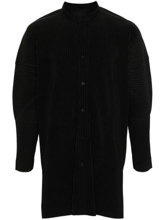 Homme Pliss&eacute; Issey Miyake chemise March &agrave; plis - Noir