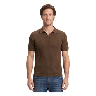 People of Shibuya Homme, Tops, Brun, Taille: L Polo Razuberi