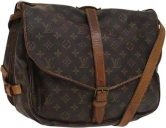 Louis Vuitton Pre-owned Toile sacs-louis-vuitton - Femme - Pre-owned - Brun - Taille: ONE Size