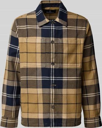 Barbour Oversized Hemdjacke aus reiner Baumwolle