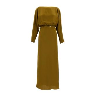 Max Mara Femme, Robes, Vert, Taille: 38 FR &Eacute;l&eacute;gante Robe Longue