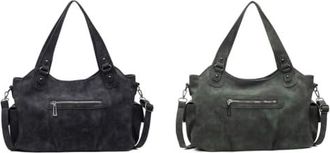 Generic Sac fourre-tout en cuir PU avec bandouli&egrave;re r&eacute;glable pour femmes, grand travail, Shopping