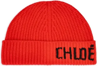 Chlo&eacute; unisex, Accessoires, Rouge, Taille: ONE Size Beanies
