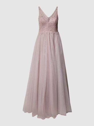 Mascara Abendkleid mit Glitter-Effekt