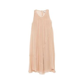Alysi Langes Chiffonkleid - - Dresses - Damen - Rosa - XS